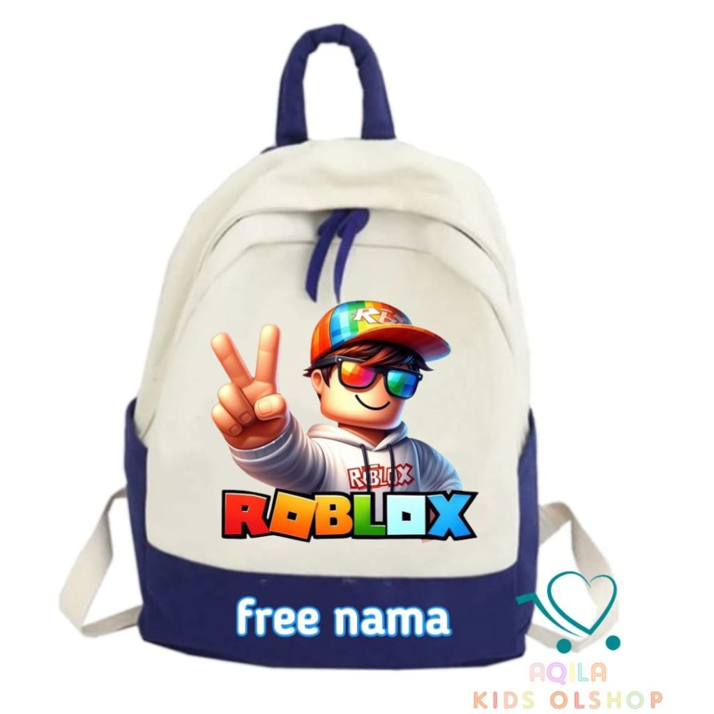 Jual tas roblox motif anak cowo ransel sekolah anak roblox | Shopee ...