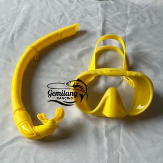 Jual COWFISH Snorkel Mask scuba full silicone seal kacamata selam dan ...