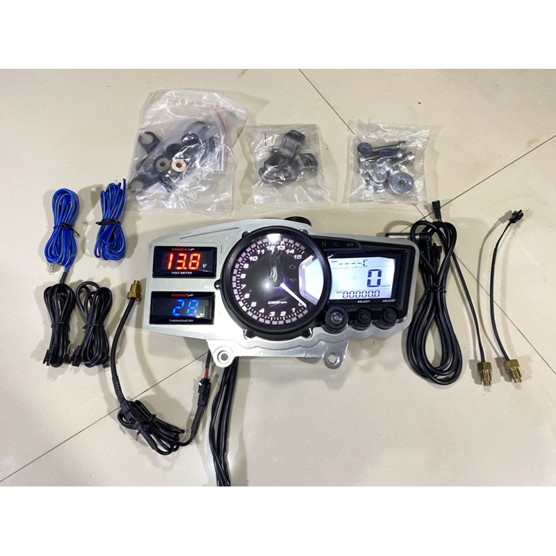 Jual SPEEDOMETER SPEEDO DIGITAL RX2+ PNP NINJA RR OLD NEW ZX | Shopee ...