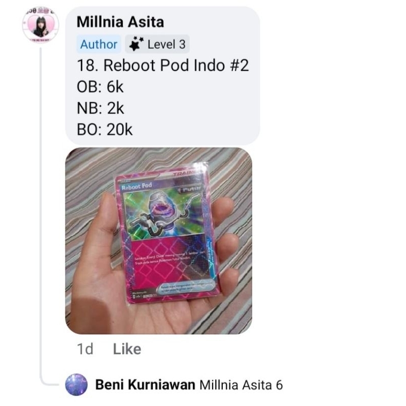 Jual winner lelang auction tolong co sesuai nama masing-masing | Shopee ...
