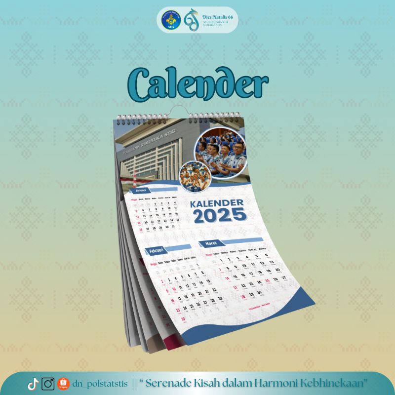 Jual [KALENDER SPIRAL] Kalender 2025 | Shopee Indonesia