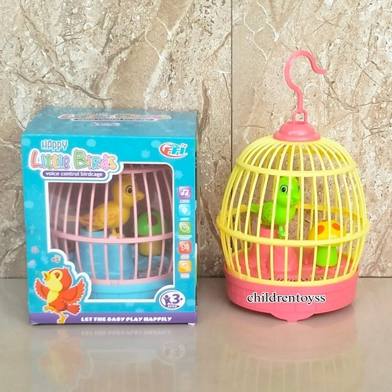 Jual Mainan Sangkar Burung Happy Little Birds FU1146 | Shopee Indonesia