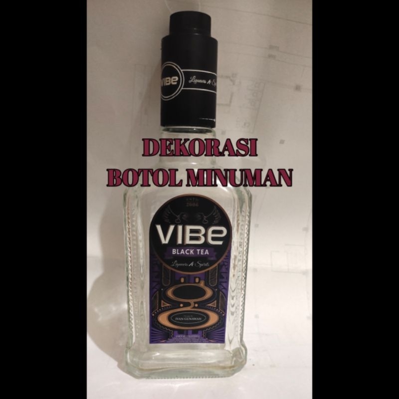 Jual Dekorasi botol minuman bekas VIBE | Shopee Indonesia
