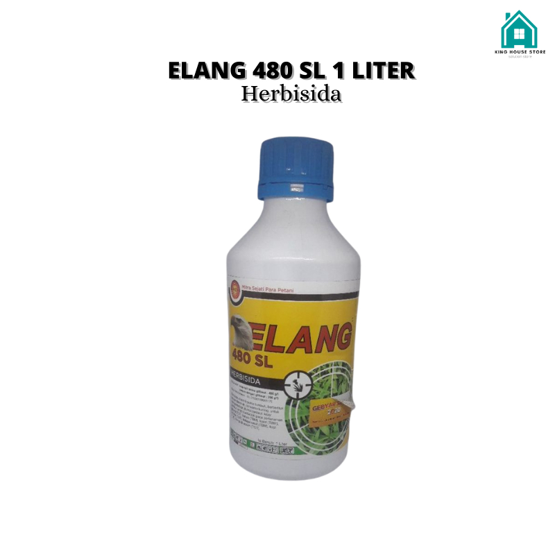 Jual Herbisida Elang 480 SL 1 LITER/Pembasmi rumput liar /Herbisida ...