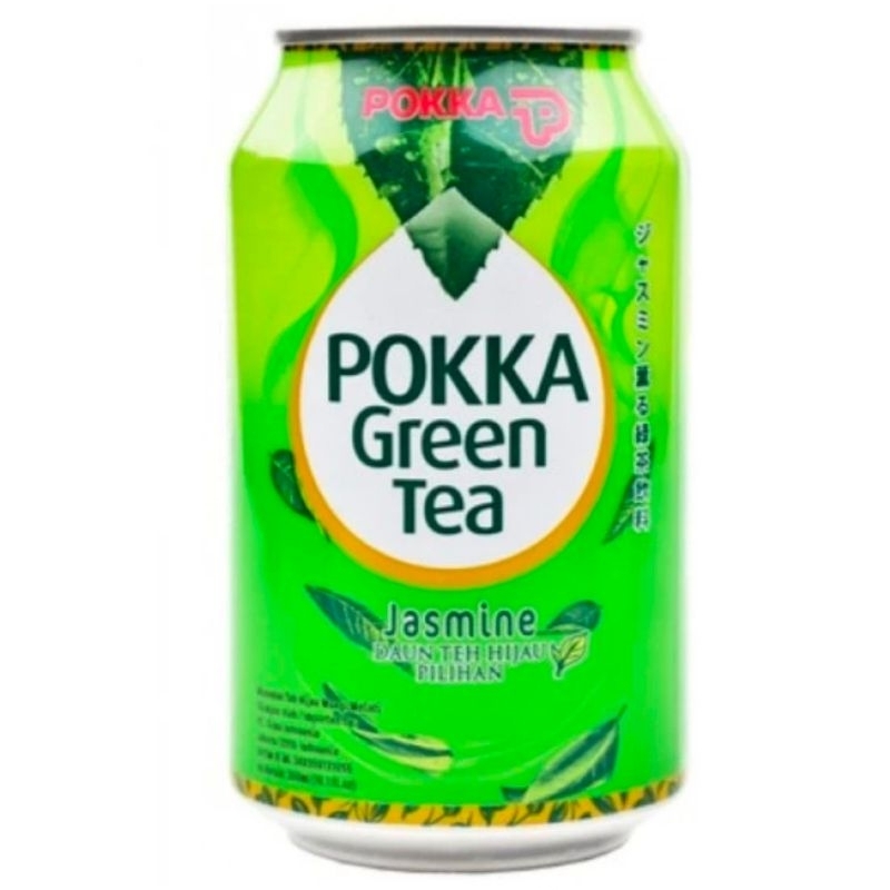 Jual POKKA GREEN TEA 330ML X 24 KALENG | Shopee Indonesia