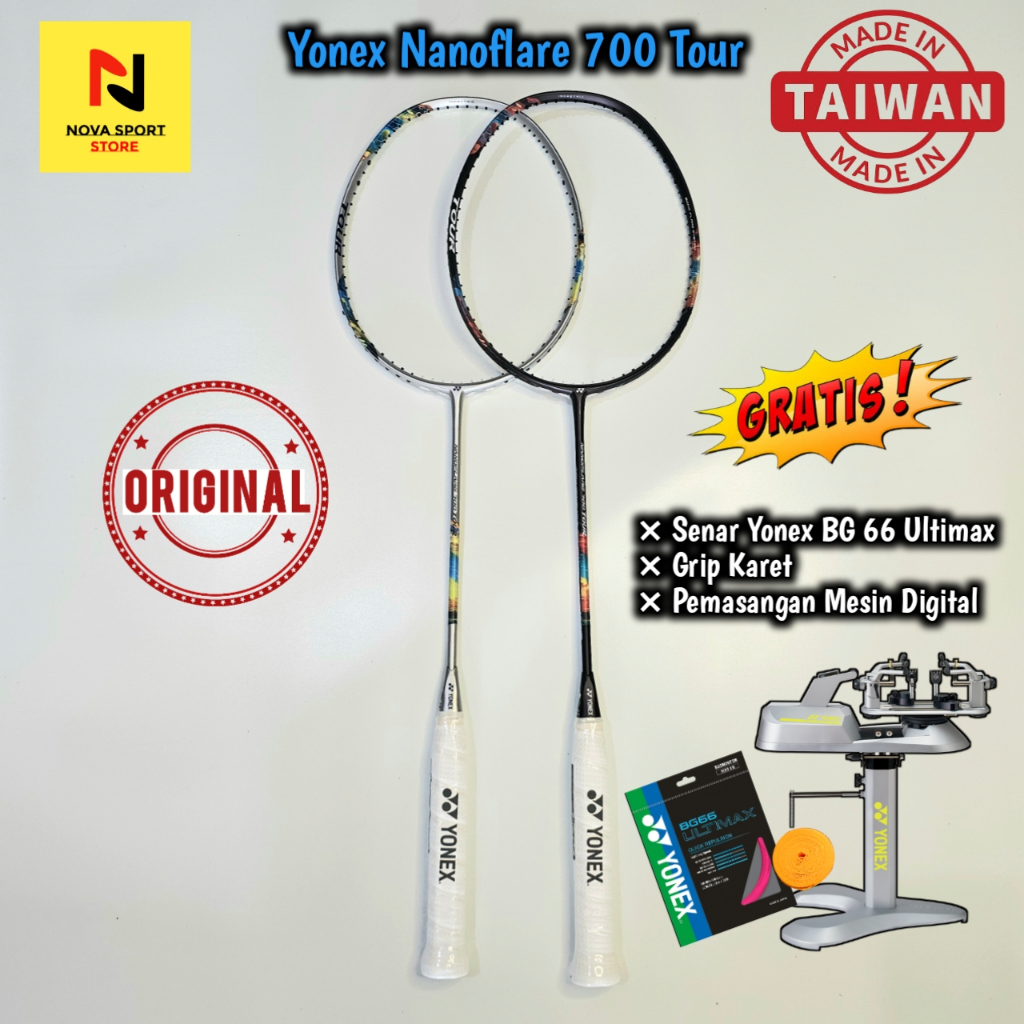 Jual Raket Badminton Yonex Nanoflare 700 Tour | Shopee Indonesia