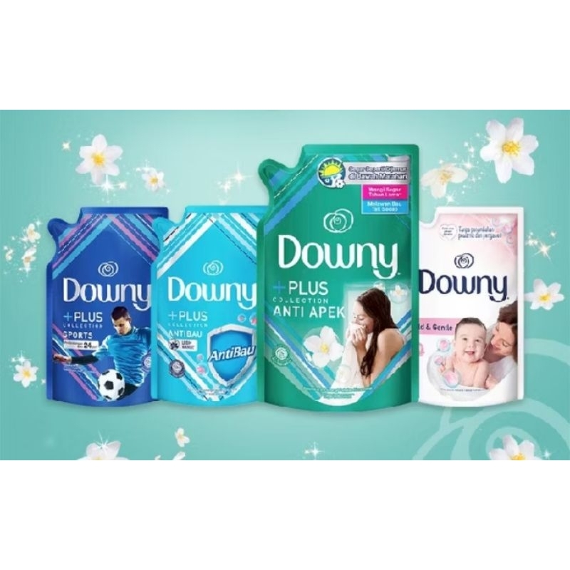 Jual Downy pengharum pakaian plus collection anti bau anti apek 600ml ...