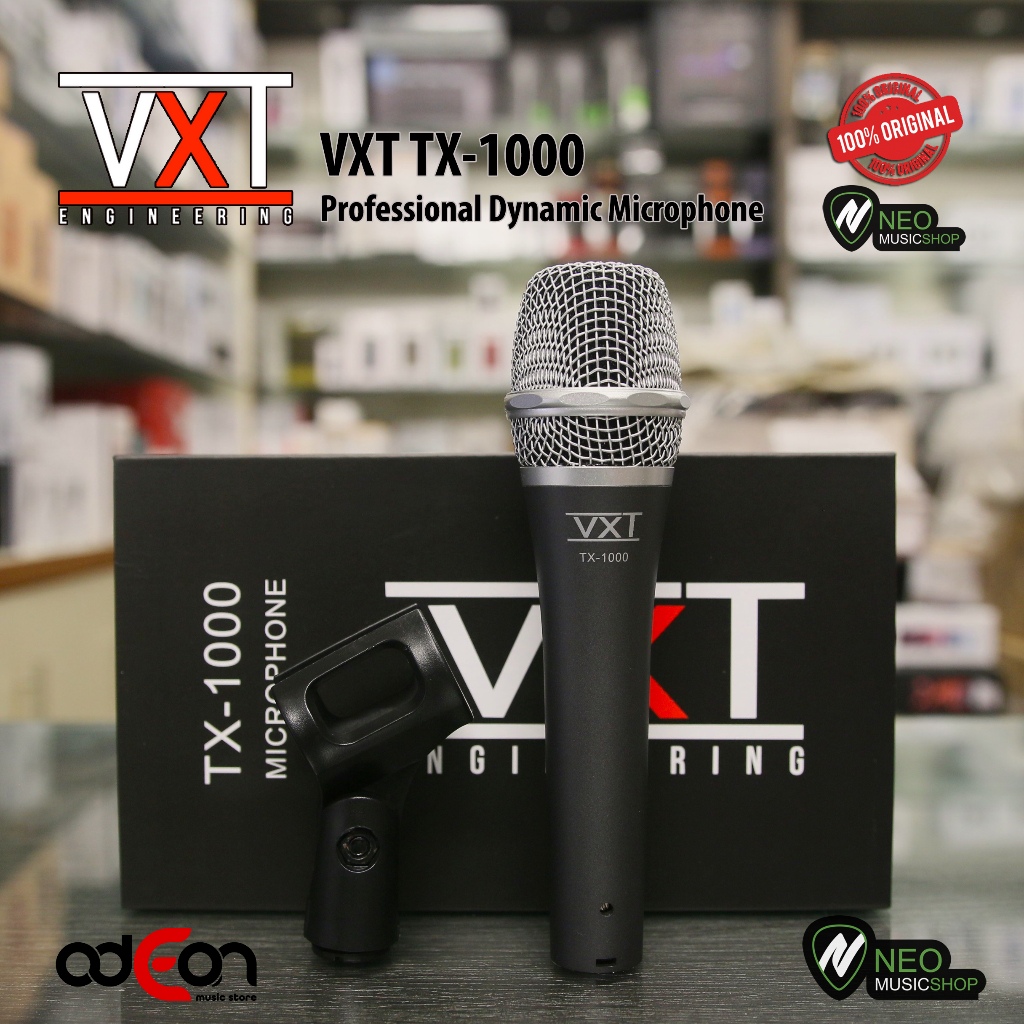 Jual VXT TX1000 TX-1000 Professional Dynamic Microphone | Shopee Indonesia