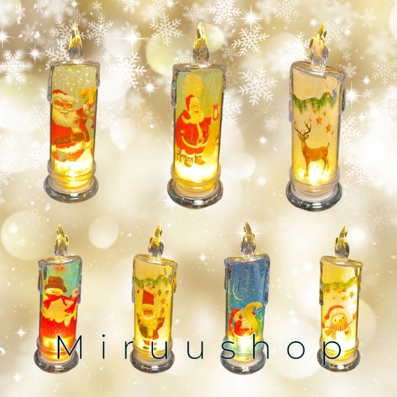 Jual Lilin elektrik LED premium hias korea aesthetic lilin natal lilin ...