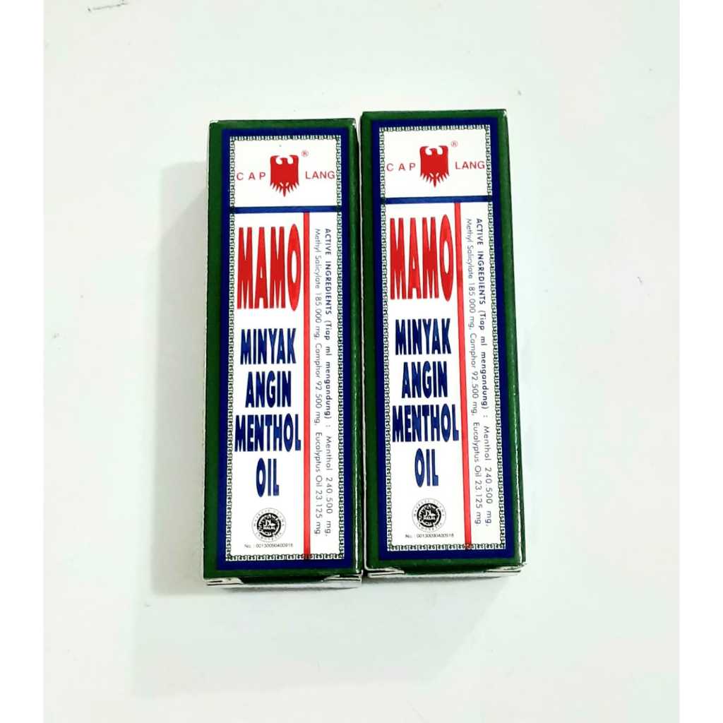 Jual Cap Lang Minyak Angin Menthol Oil (MAMO) 5 Ml - Untuk membantu ...