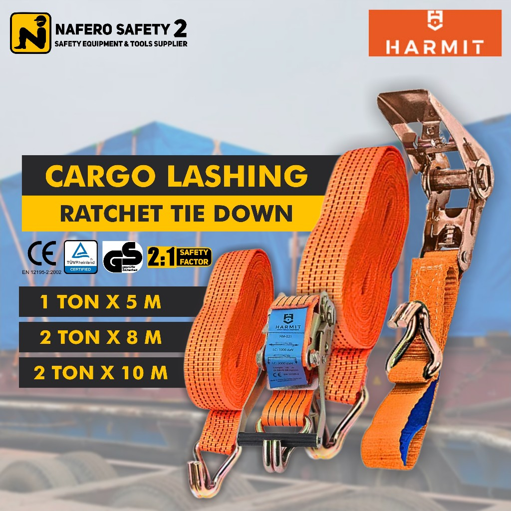 Jual TRACKBELT HARMIT KREK CARGO LASHING TALI PENGIKAT BARANG 1 dan 2 ...
