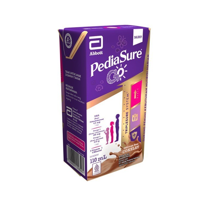 Jual Pediasure Go Susu UHT Coklat 110ml | Shopee Indonesia