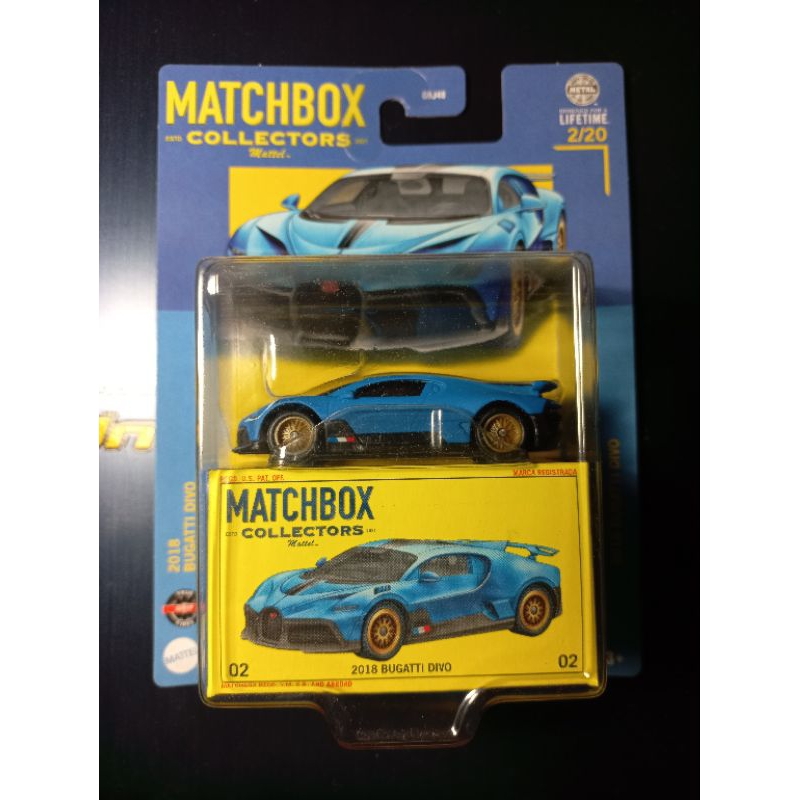 Jual Matchbox Collector 2018 Bugatti Divo | Shopee Indonesia