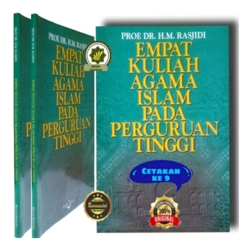 Jual Buku Pedoman Mahasiswa EMPAT KULIAH AGAMA ISLAM 4 Kuliah Agama Pada PERGURUAN TINGGI Buku ...