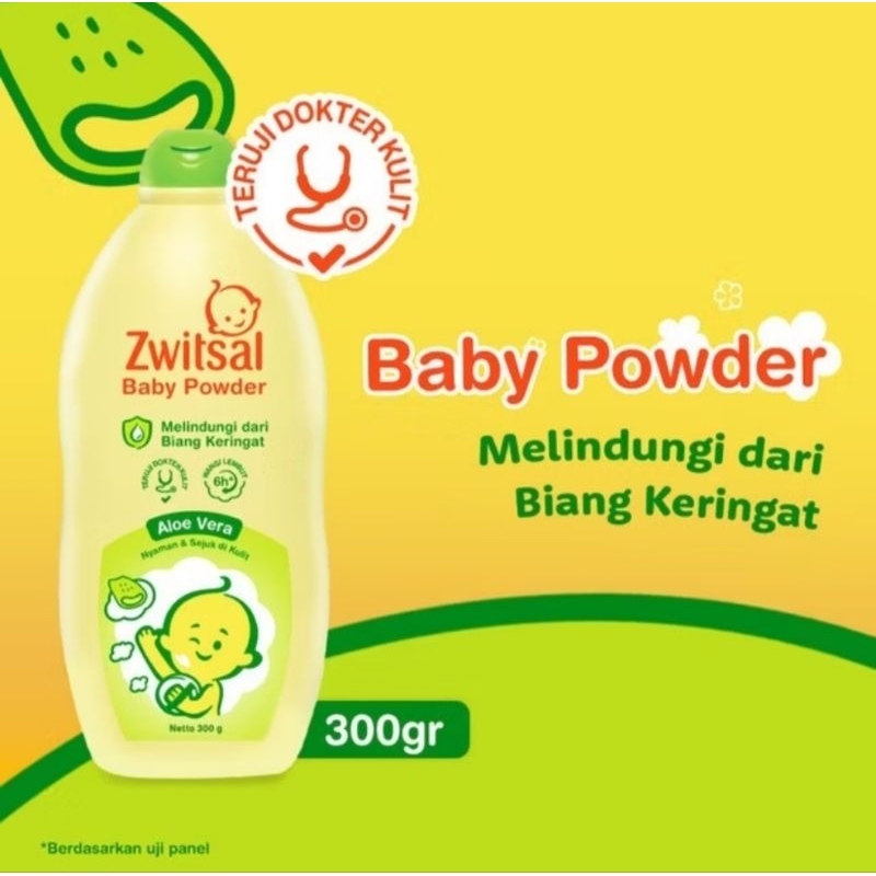 Jual ZWITSAL BABY POWDER 300 GRAM ALOE VERA / CLASSIC SOFT FLORAL ...