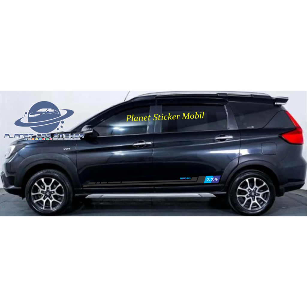 Jual new sticker xl7 stiker xl7 list stripe mobil suzuki xl7 kanji jdm ...