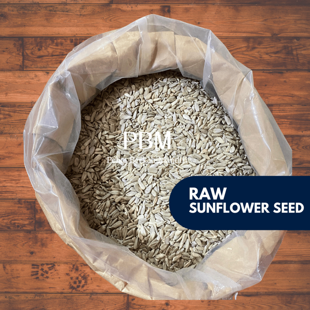 Jual Raw Sunflower Seed 500gr / Biji Bunga Matahari Kuaci Mentah ...