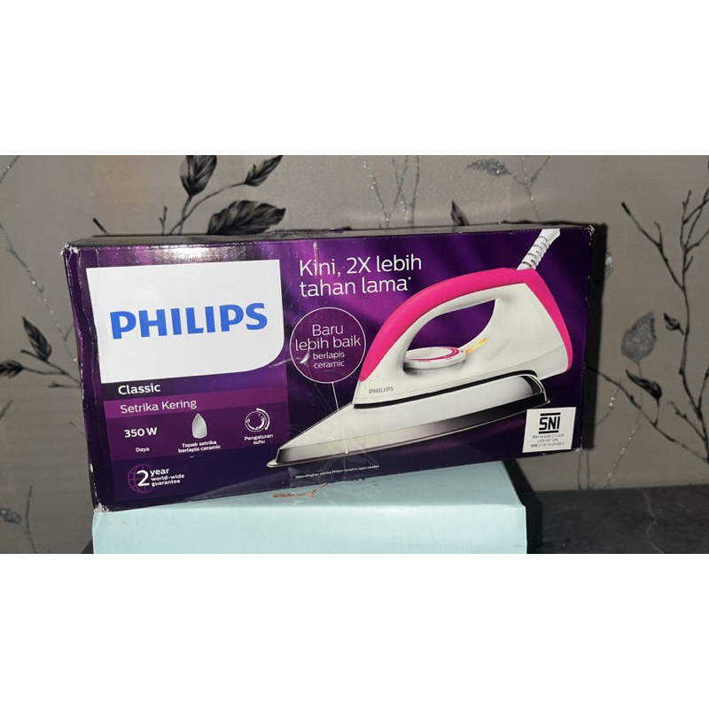 Jual Philips Setrika Pink (New) | Shopee Indonesia