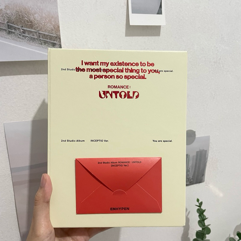 Jual ENHYPEN ALBUM ONLY ROMANCE:UNTOLD INCEPTIO (INCLUDE POSTCARD SUNOO ...