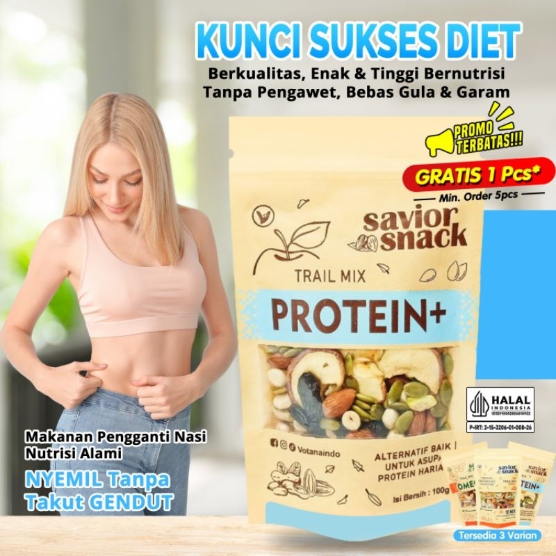 Jual Cemilan Untuk Diet Makanan Sehat Rendah Kalori Bebas Gula | Savior ...