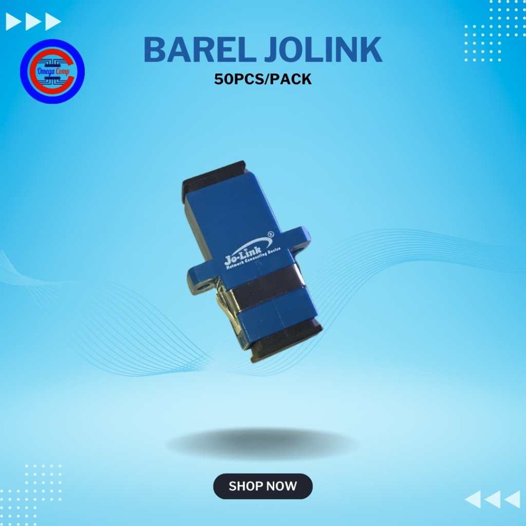 Jual Adapter Fiber optik SC UPC JOLINK // BAREL JOLINK | Shopee Indonesia