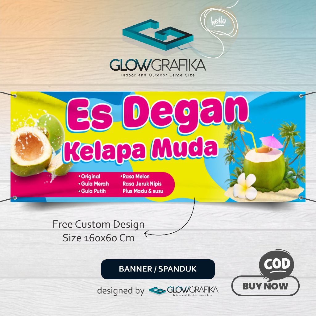 Jual Cetak Spanduk Banner Es DEgan Model B | Shopee Indonesia