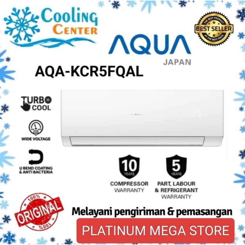 Jual AC AQUA 1/2 PK 5FQAL + PASANG | Shopee Indonesia