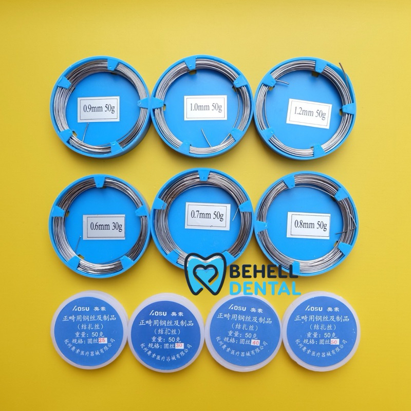 Jual Behelldental 1ROLL KAWAT KLAMER LIGATURE WIRE - KAWAT LILIT BEHEL ...