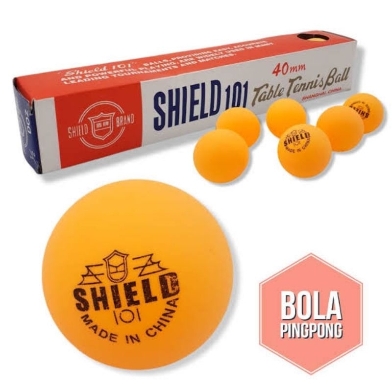 Jual Bola Pimpong Tenis Meja Shield 101 | Shopee Indonesia