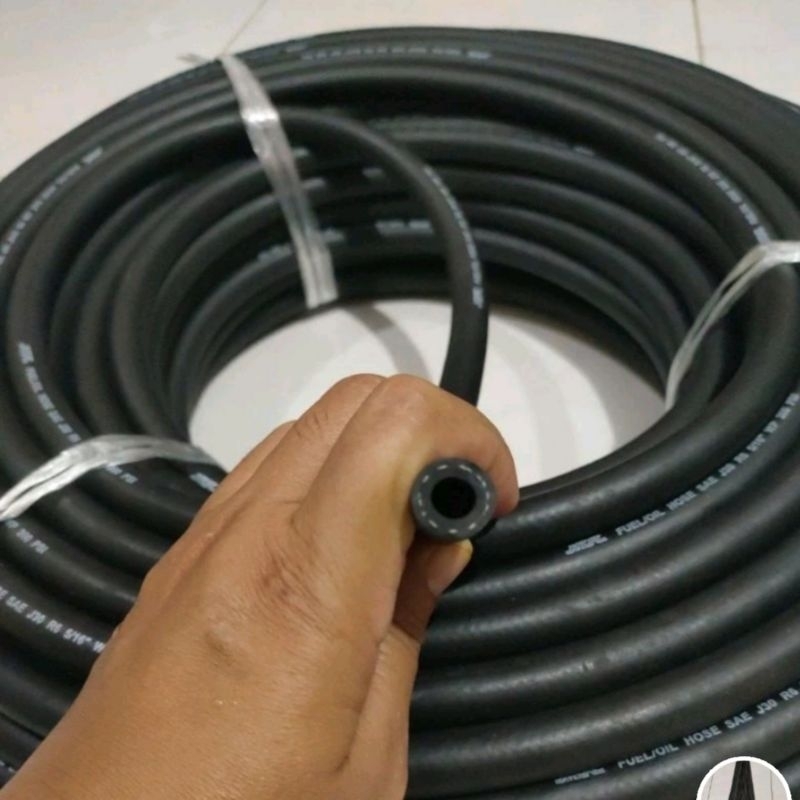 Jual SELANG BENSIN SOLAR NCR FUEL HOSE OLI TAHAN PANAS 5/16 ( ID 8 MM ...