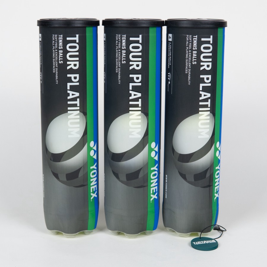 Jual Bola Tenis Yonex Tour Platinum Tennis Balls Original isi 4 | Shopee Indonesia