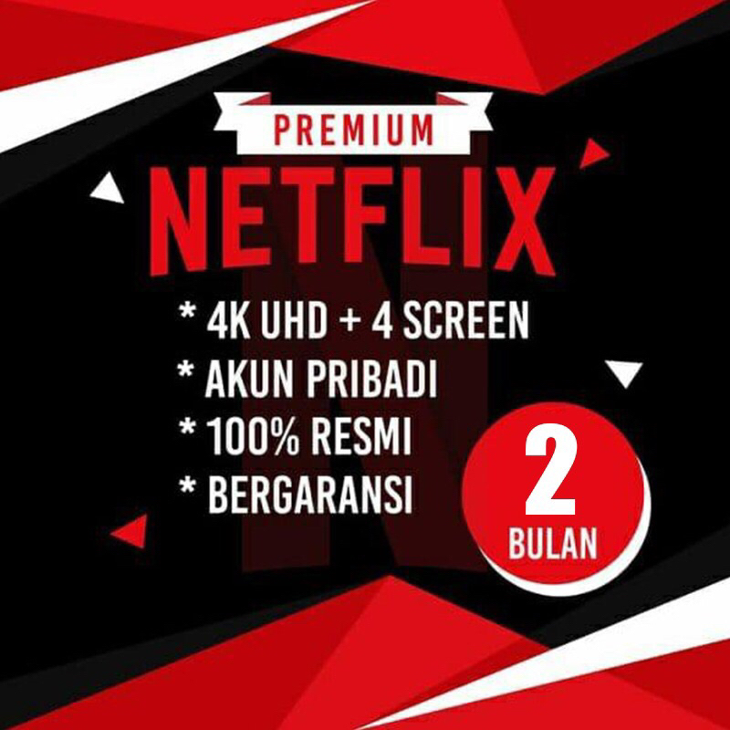Jual NETFLIXXX PRIVATEE 2 BULAN PREMIUMMEE UHD 4K TANPA VPN PUAS ANTI HOLD FULL GARANSI | Shopee ...