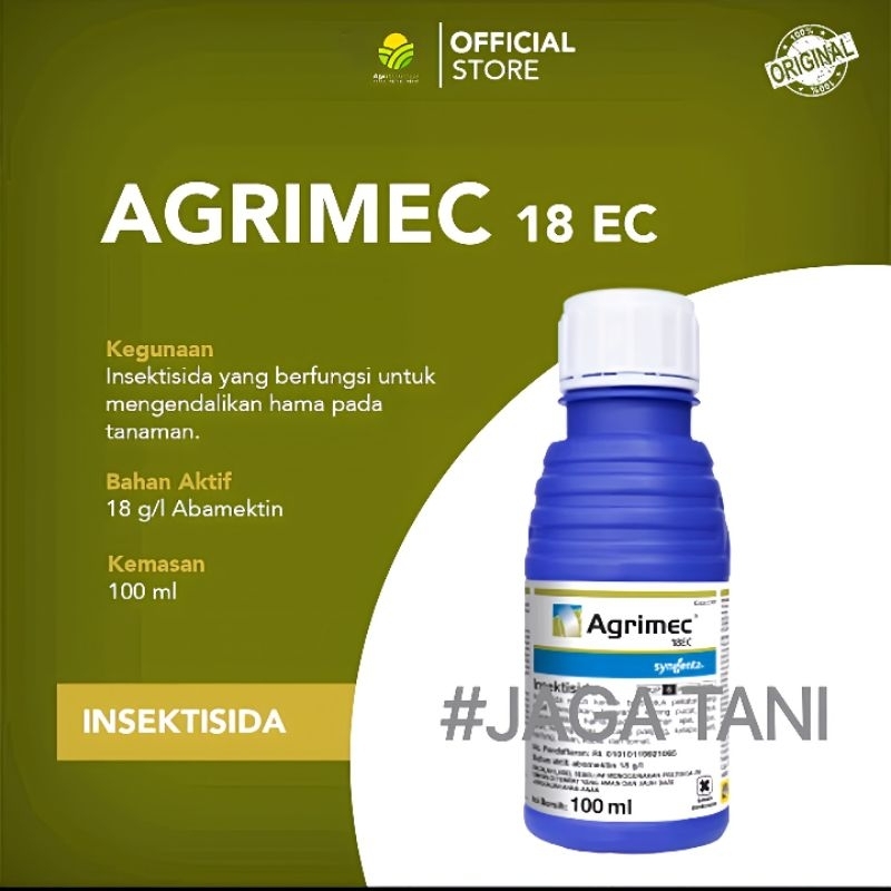 Jual Insektisida AGRIMEC 18EC 250ML 500ML Ba: Abamektin 18ec bening ...