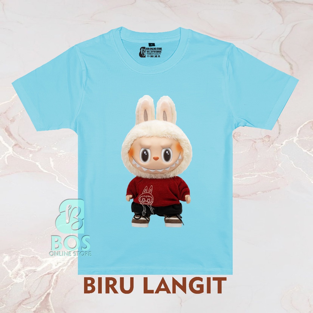 Jual Baju Anak L06 Labubu Baju Merah Zimomo Popmart The Monsters Dada ...