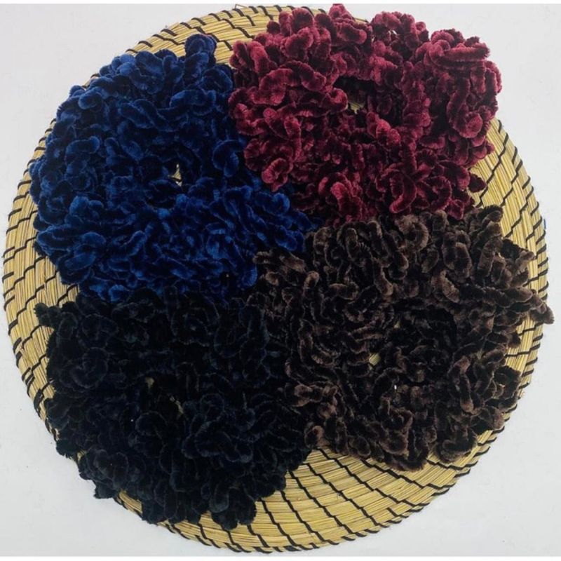 Jual (ECER 1PCS) KUNCIRAN RAMBUT UBUR UBUR JUMBO WARNA DOFT | Shopee ...