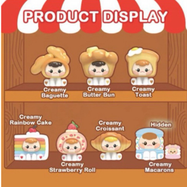 Jual MB TOYS Creamy Bakery Series - 1 pcs Suprise Blind Box | Shopee ...