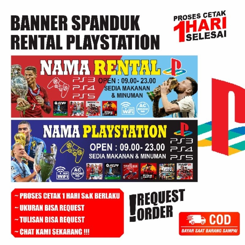 Jual SPANDUK RENTAL PS | Shopee Indonesia