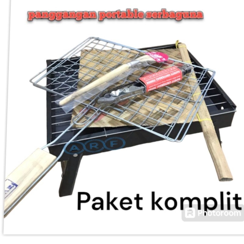 Jual PROMO Alat Pemanggang portable Alat bakaran Serbaguna Bisa di ...