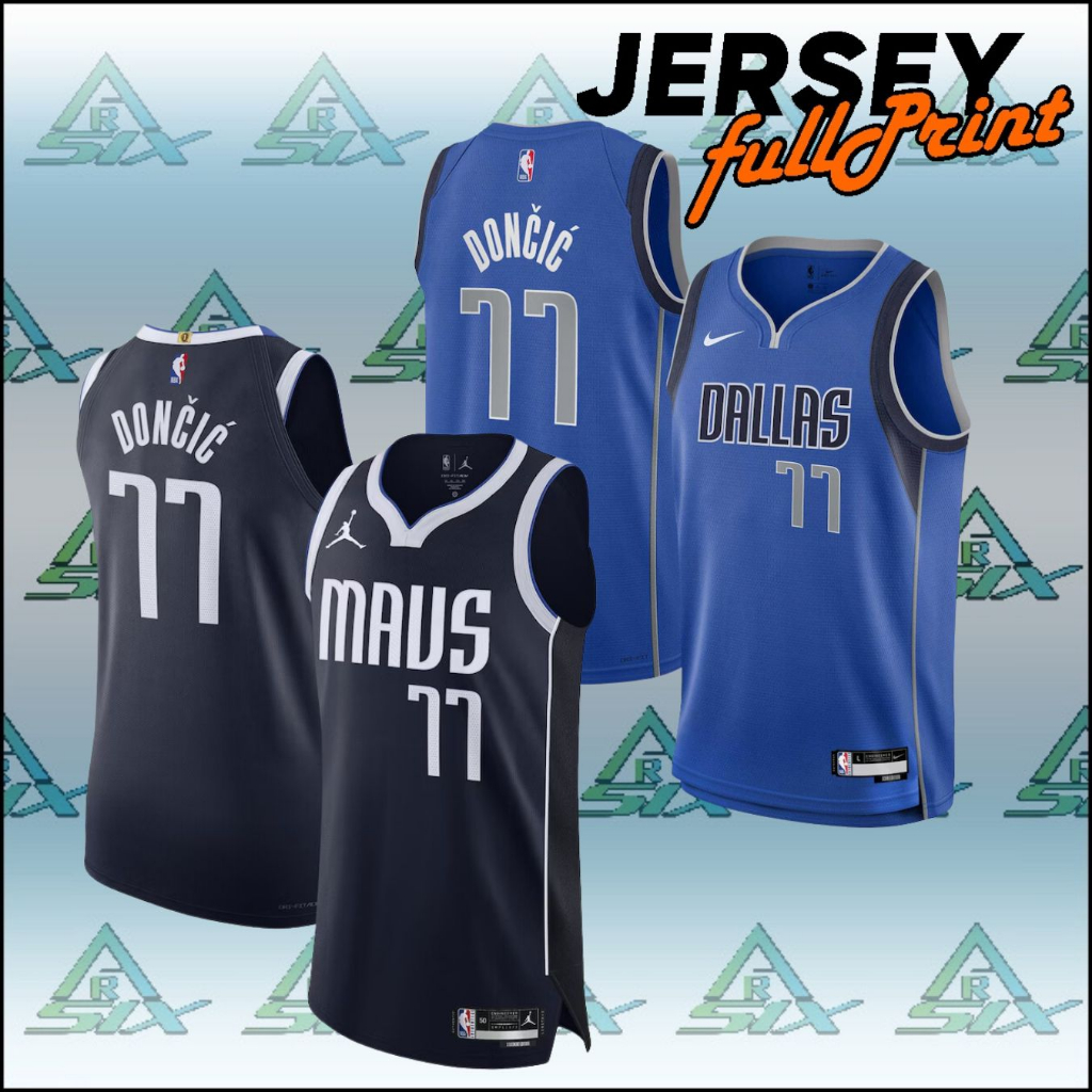 Jual JERSEY BASKET DALLAS MAVERICKS CUSTOM NAMA DAN NOMOR | Shopee ...