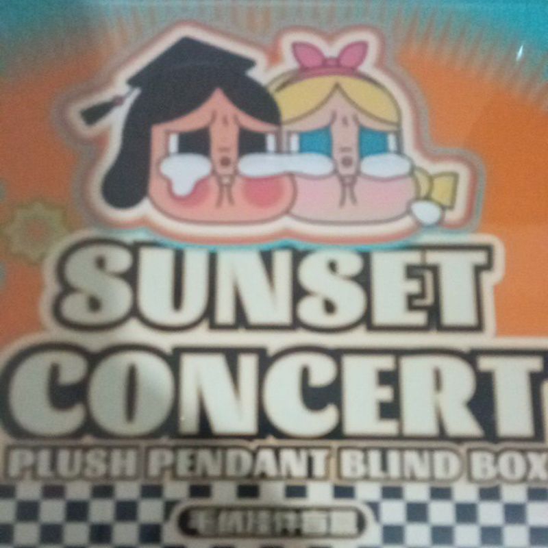 Jual ORIGINAL 100% POPMART CRY BABY PPG PLUSH SUNSET CONCERT LABUBU ...