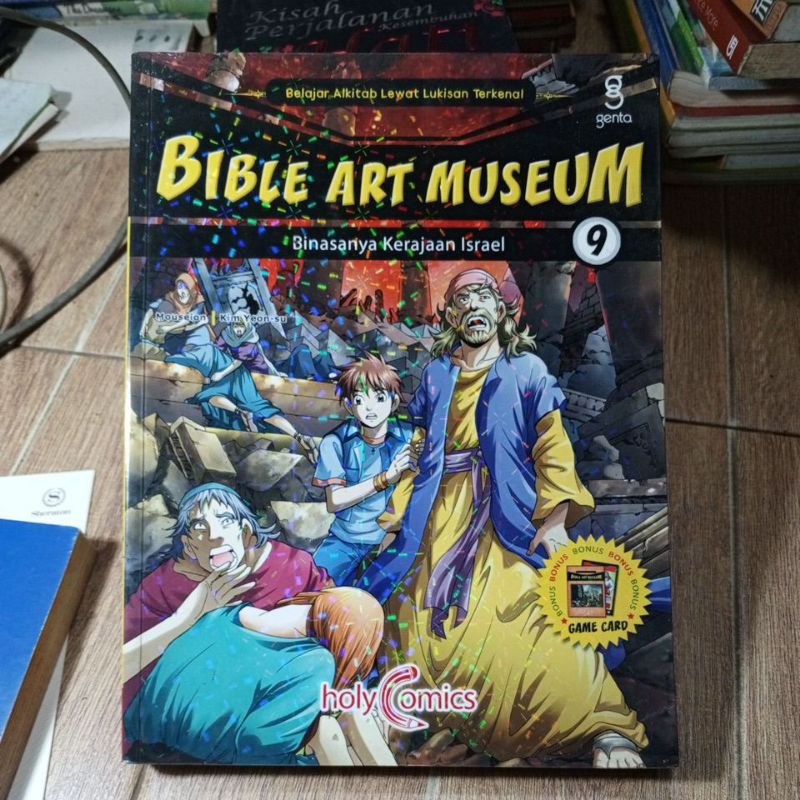 Jual BELAJAR ALKITAB LEWAT LUKISAN TERKENAL, cergam, KOMIK BIBLE ART ...