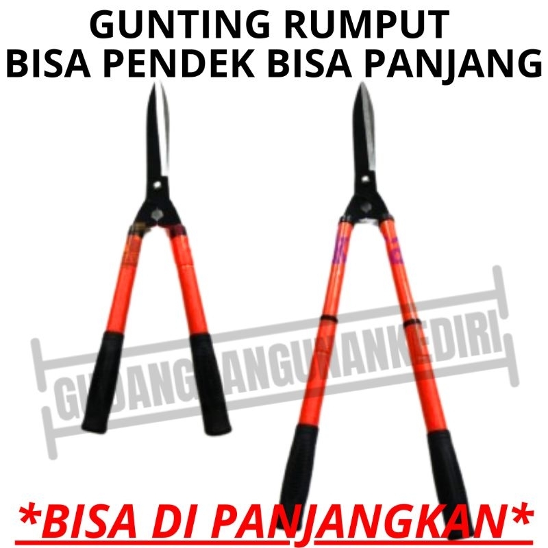 Jual gunting rumput dahan ranting tanaman modot panjang bisa di ...