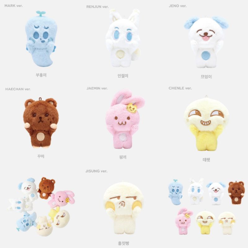 Jual [CANAYA] Fanmade Magnetic Keyring Doll NCT DREAM | Dehet Injeolmi ...