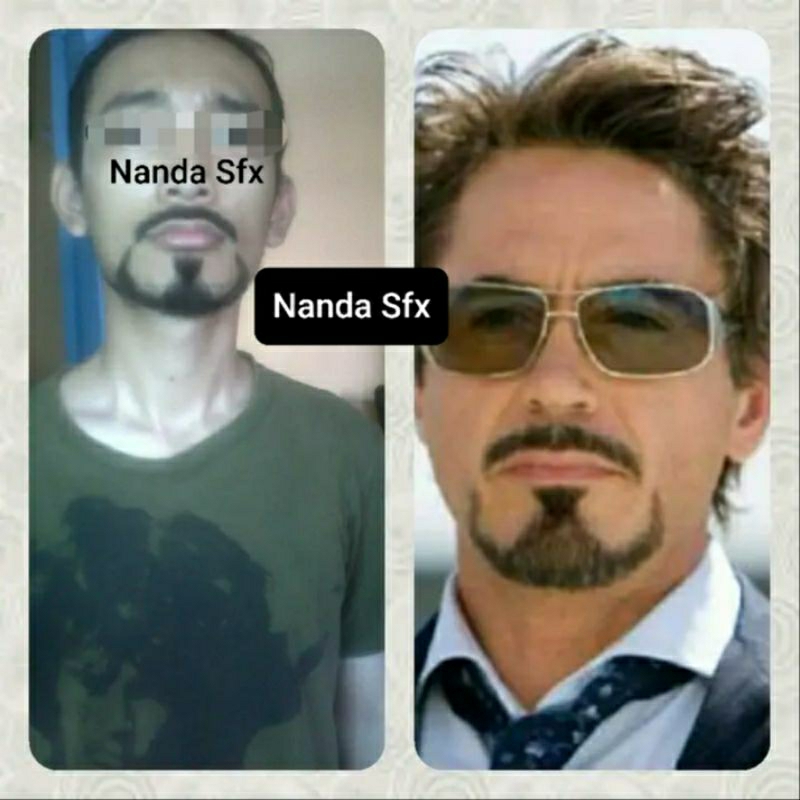 Jual Tony Shark Iron Man (kumis palsu PREMIUM) | Shopee Indonesia