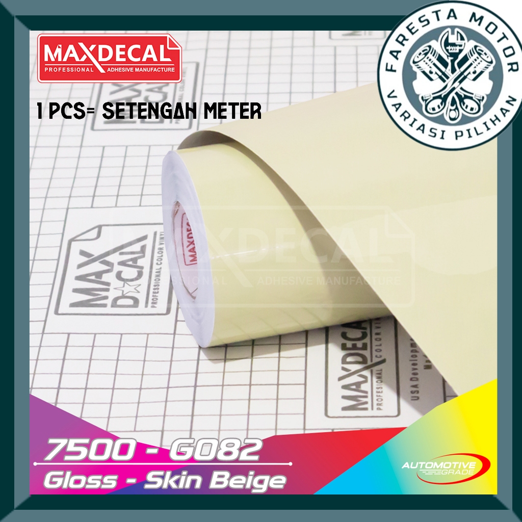 Jual Sticker Stiker Skotlet Wrapping Vinyl Maxdecal Max Decal 7500-G082 ...