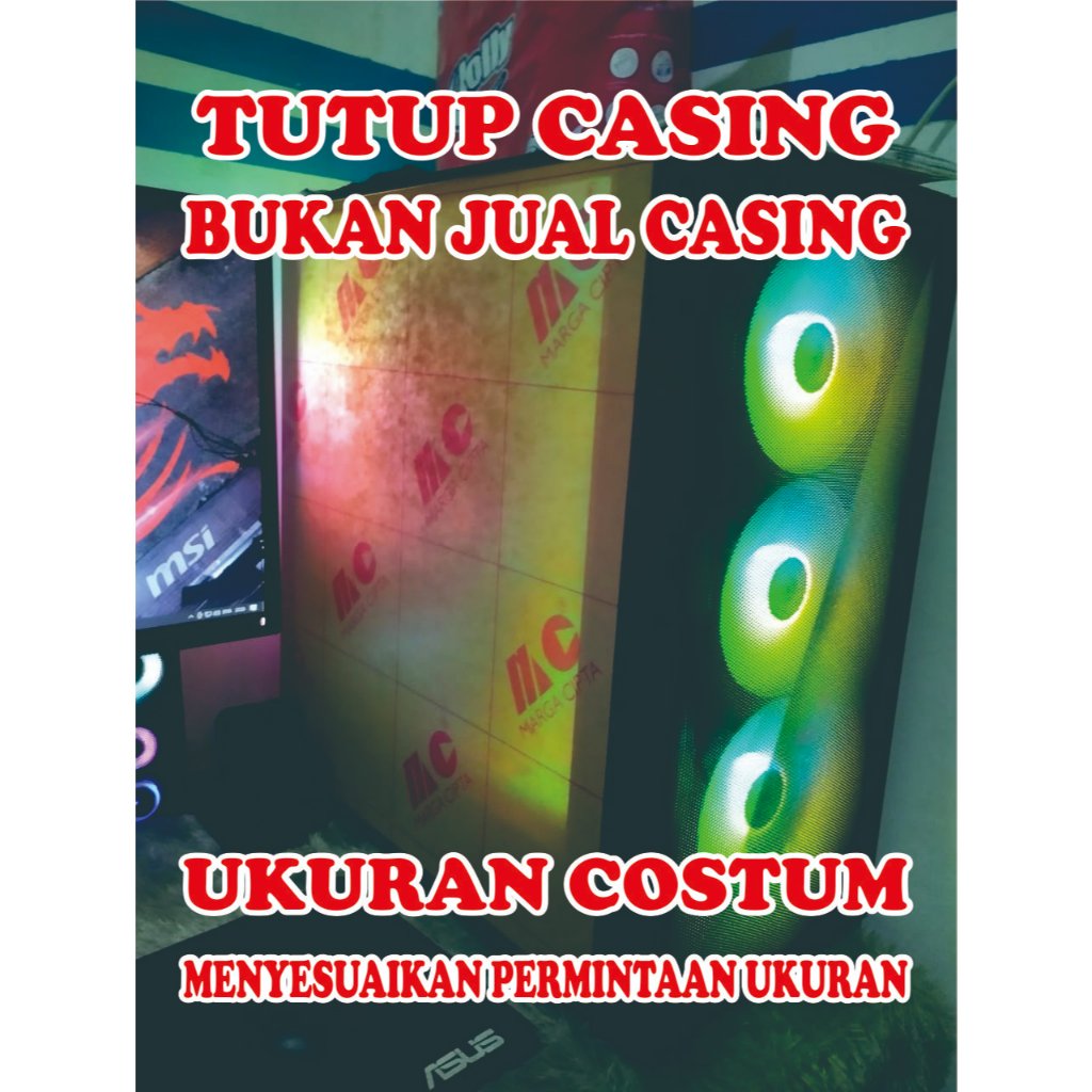 Jual Akrilik Side Casing Pc Custom Ukuran Akrilik Side Panel Case Pc Akrilik Bening 3mm