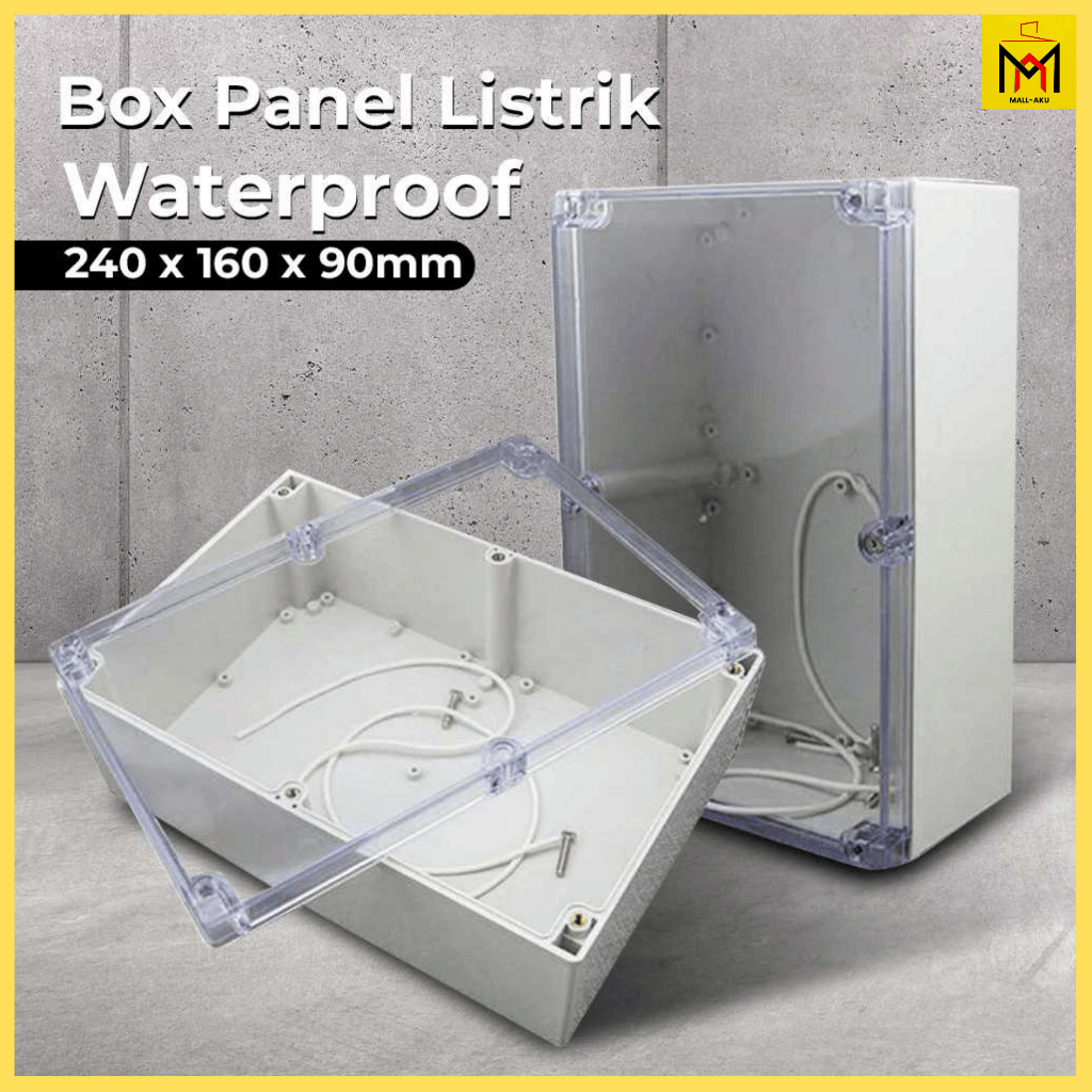 Jual Kotak Panel Listrik Duradus Transparent Cover Plastic Waterproof ...