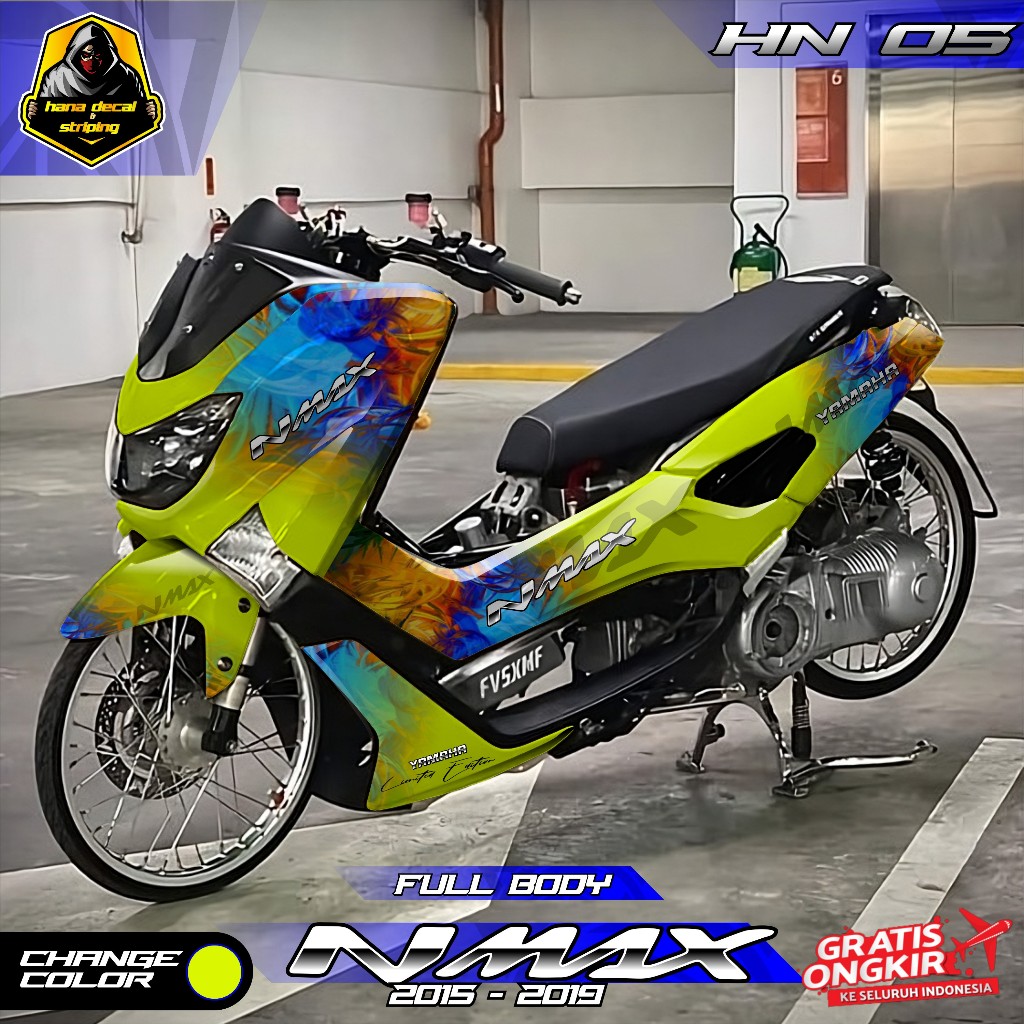 Jual Decal Sticker Full Body Yamaha Nmax Lama Old 2015 2016 2017 2018 ...