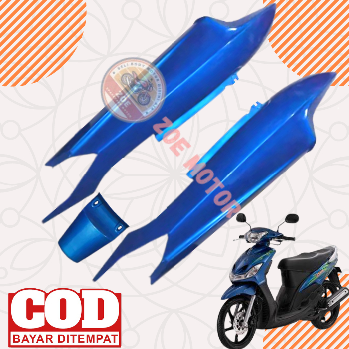 Jual Cover Penutup Body Samping dan Tutup Belakang Yamaha Mio Sporty ...