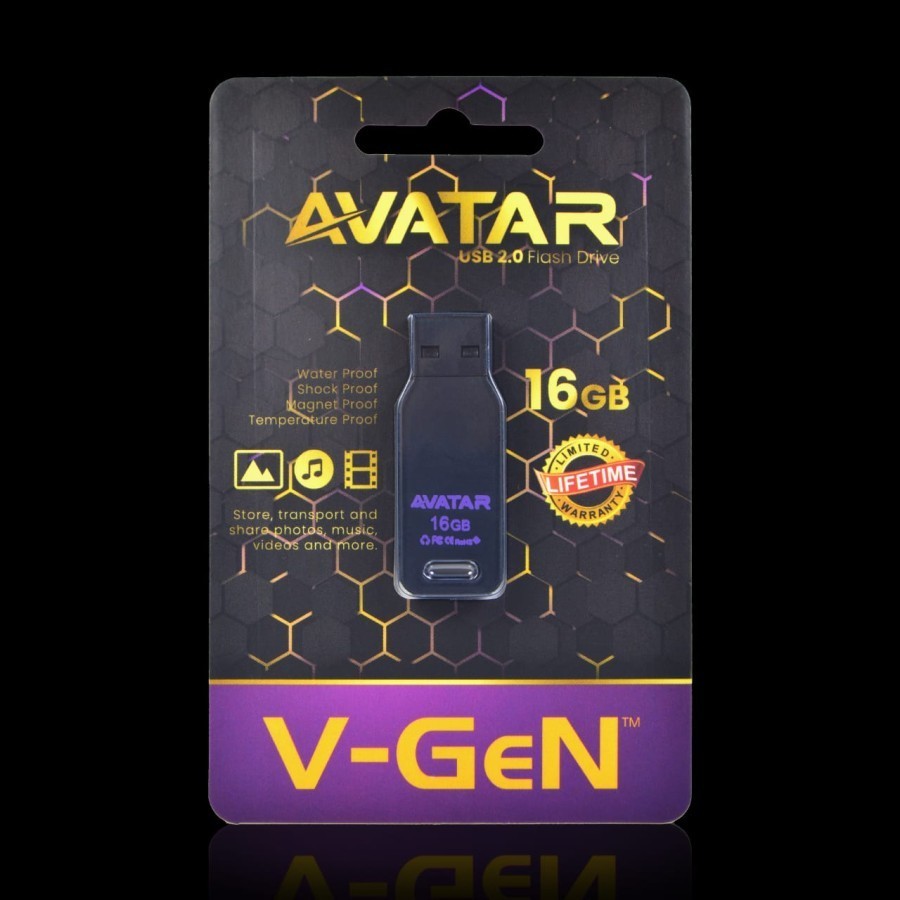 Jual Flashdisk USB V-GeN AVATAR USB 2.0 UFD Flashdrive VGEN | Shopee ...